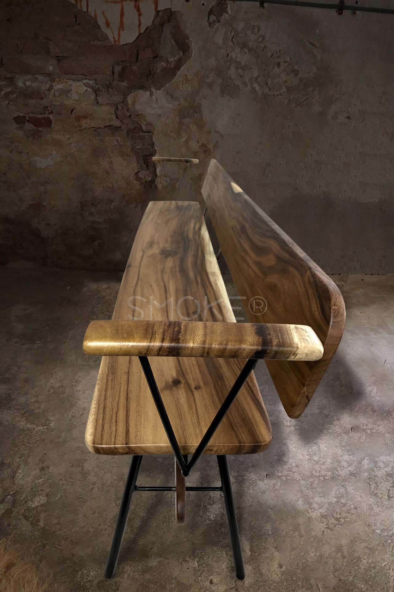 Wooden Bench Singapore | Designer Suar wood Bench made in Singapore