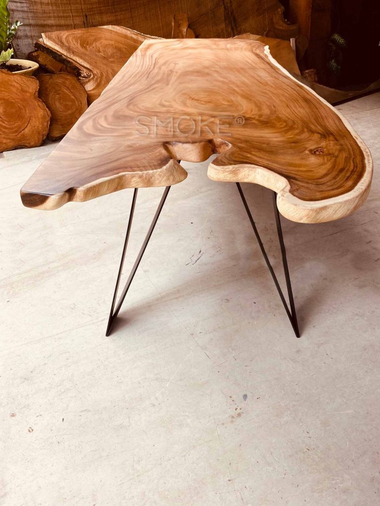 Solid Wood Tables Singapore | Customise Solid Wood Slab Tables
