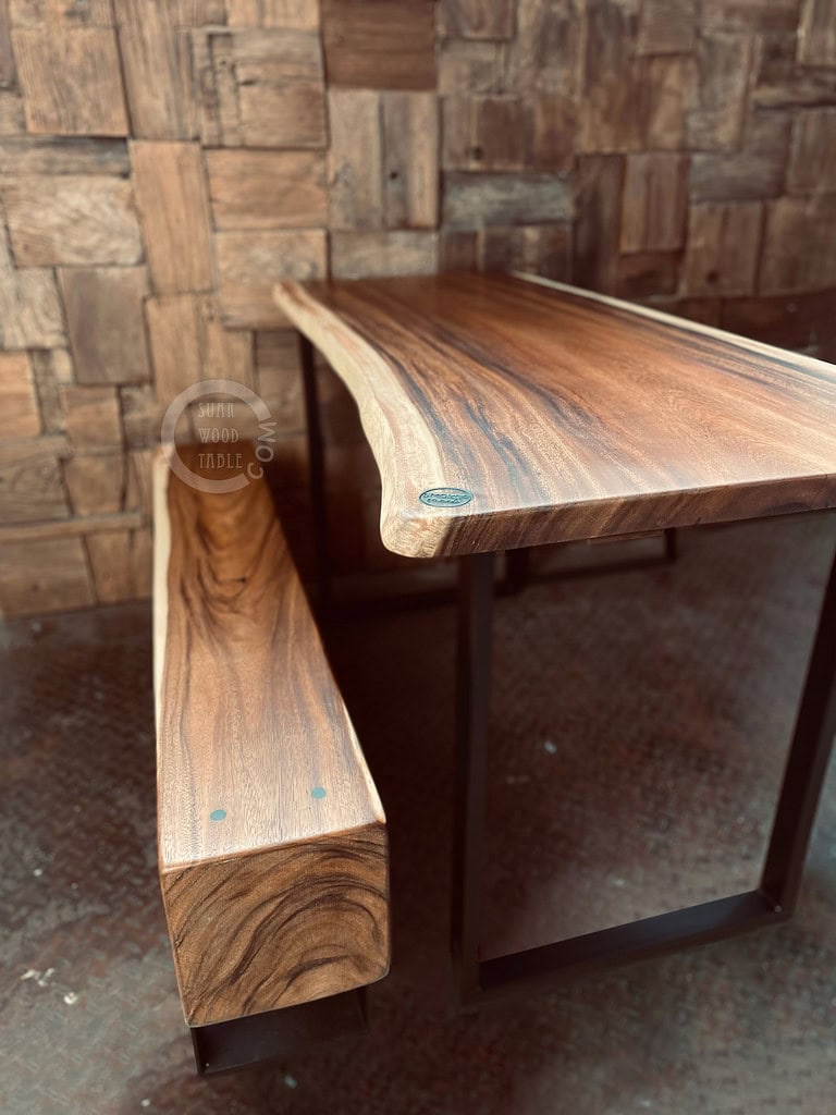 Wood Benches Singapore | Custom Suar Wood Bench Furniture Singapore